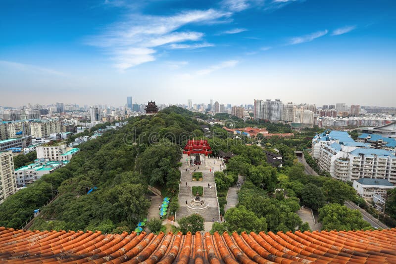 Chinese wuhan panorama stock image. Image of chinese - 29495339
