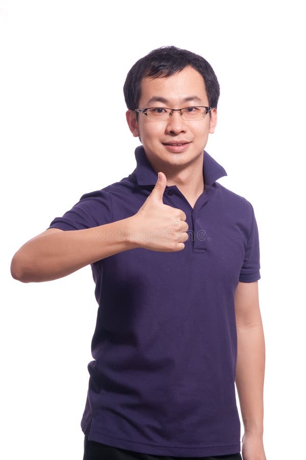Chinese Young Man stock photo. Image of happy, college - 11838334