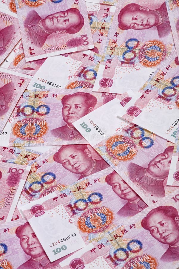 Stacks of Chinese Yuan Banknotes Stock Photo - Image of chinese ...