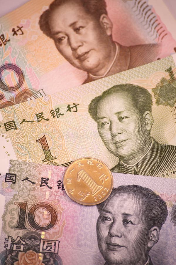 Renminbi or Chinese Yuan stock image. Image of fiscal - 18239047