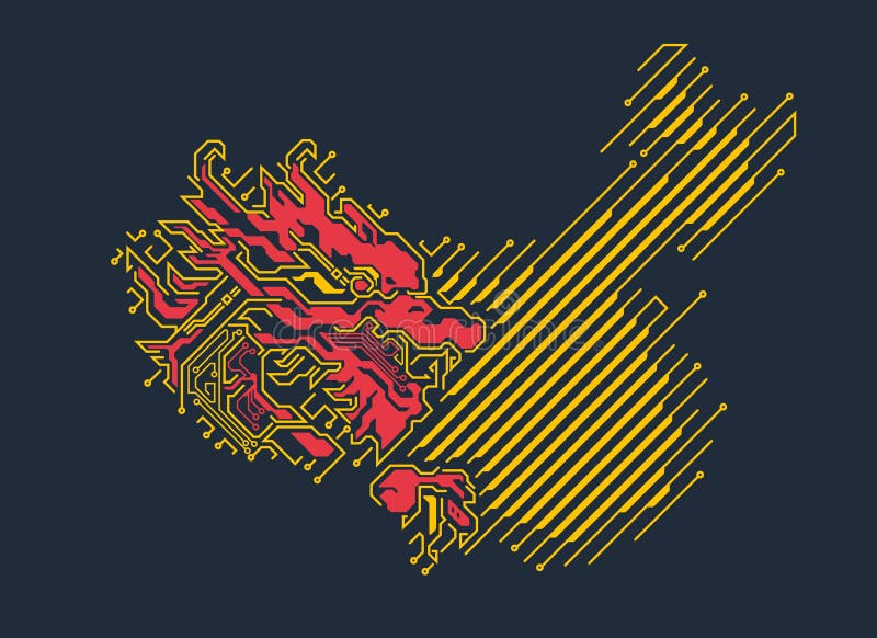 ChineseDragon stock vector. Illustration of culture - 295549853