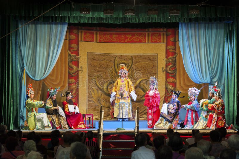 Chinesisches Opern-Theater redaktionelles stockfoto. Bild von asiatisch ...