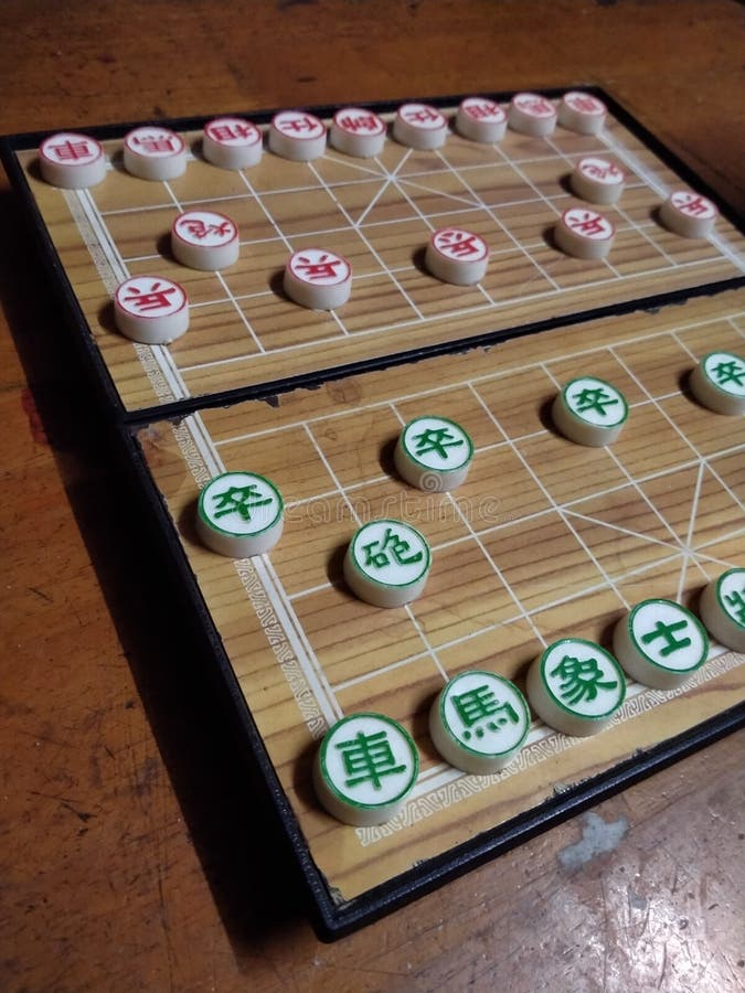 Chiness chess stock photo. Image of green, chess, chiness - 176941552