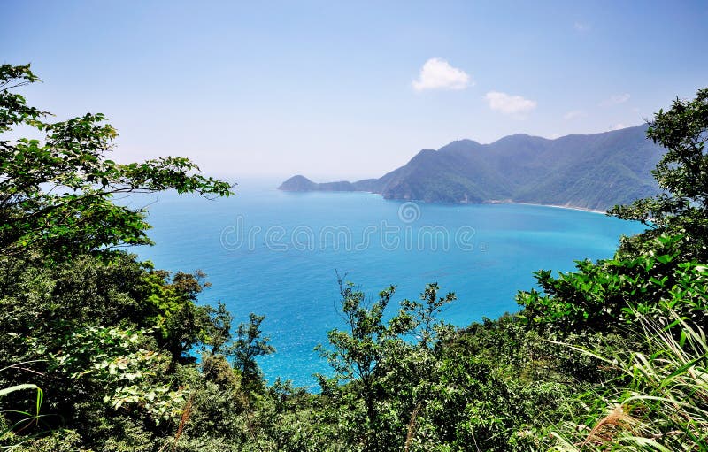 Taiwan Ching Shui Cliff Panorama Stock Image - Image of panorama, shui ...