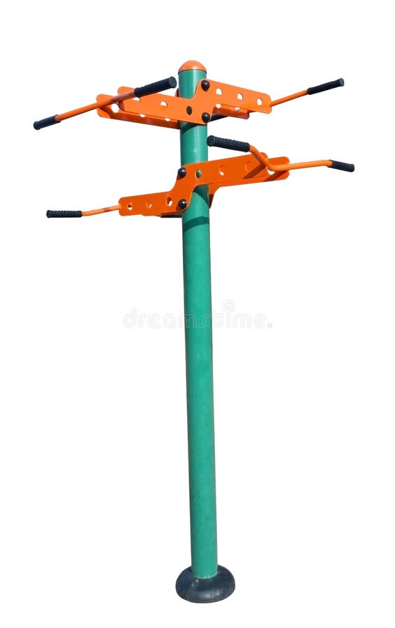 Chinning bar stock photo. Image of cross, fitness, excercise - 68468598