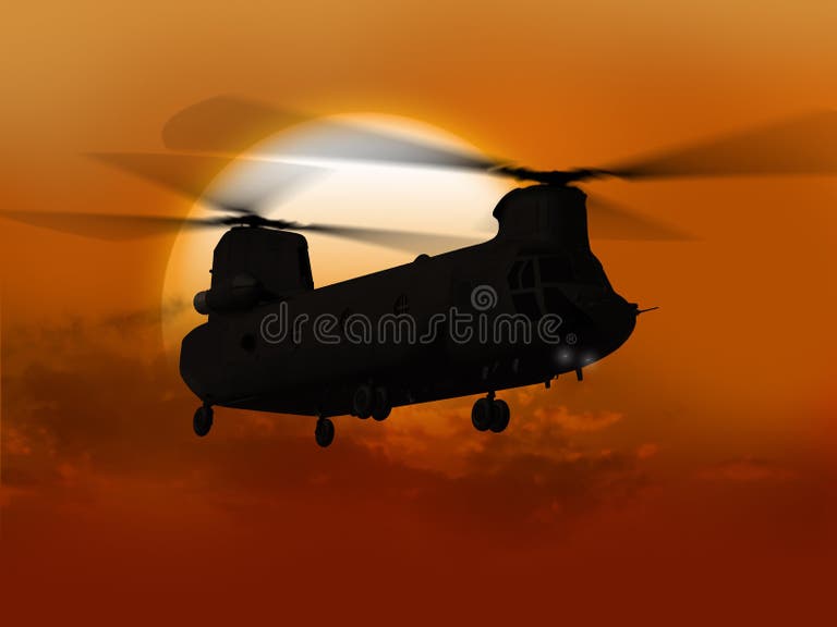 Chinook Helicopter Stock Illustrations – 146 Chinook Helicopter Stock ...