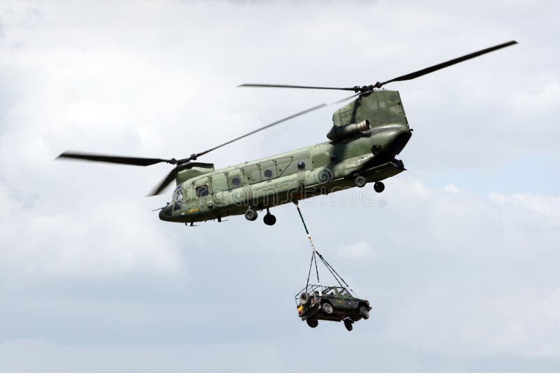 Chinook Transport Helicopter Editorial Image - Image of airplane, green ...