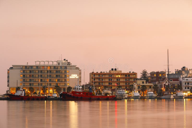 Chios town. editorial stock photo. Image of hotel, yacht - 103999028