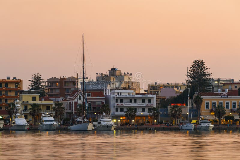 Chios town. editorial photo. Image of harbor, shops - 103998246