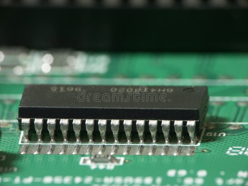 Cpu stock image. Image of chip, macro, hardware, component - 2397053
