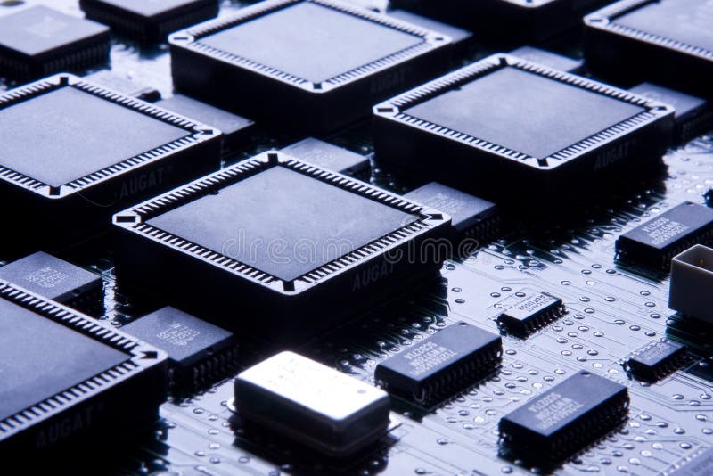 Chip stock image. Image of hardware, information, communication - 7834755