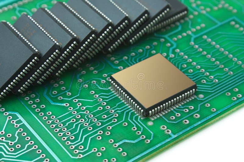 Stacked circuit boards stock image. Image of electronic - 20806627