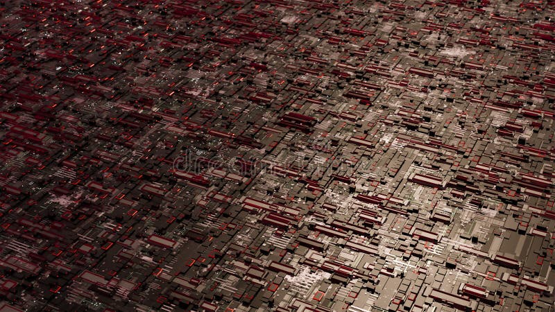 Chip Card Hi Tech 3d Render Stock Illustration - Illustration of tech ...