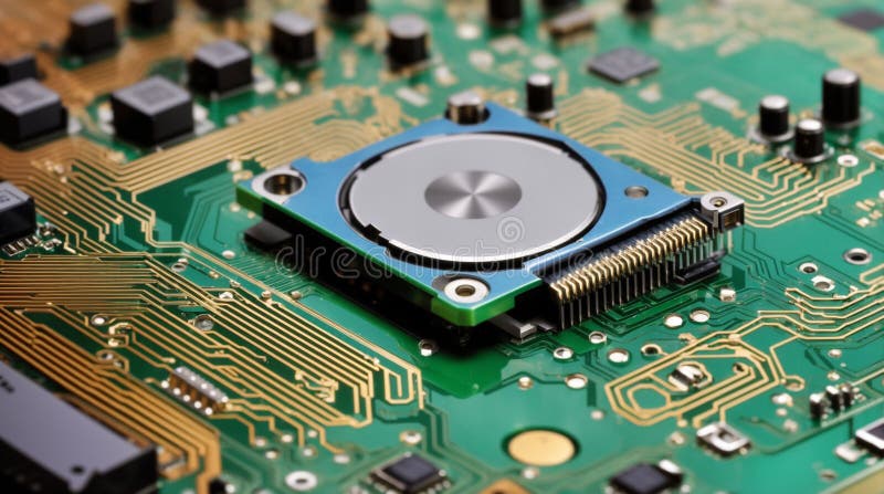 Circuit Board Technology , it Stock Illustration - Illustration of ...