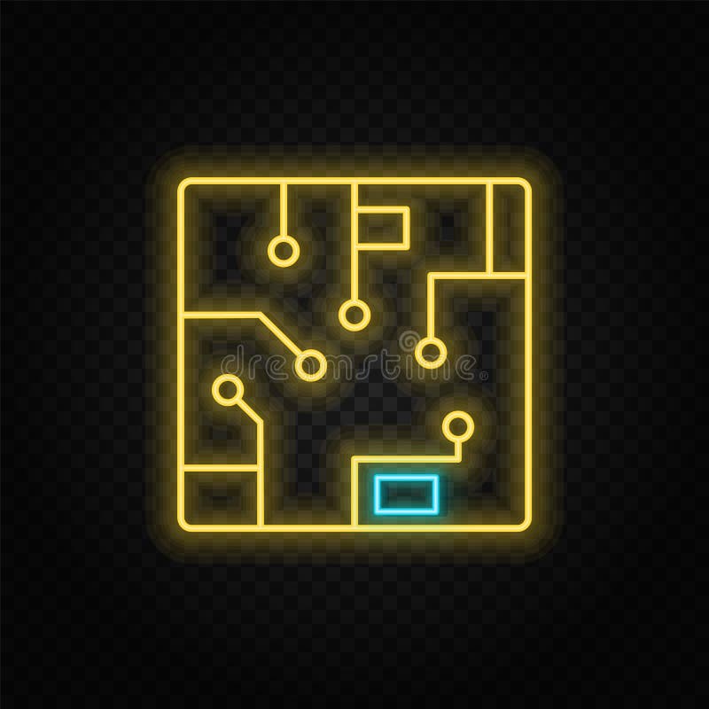 Chip, Computer Paper Style, Icon. Paper Style Vector Icon Stock ...