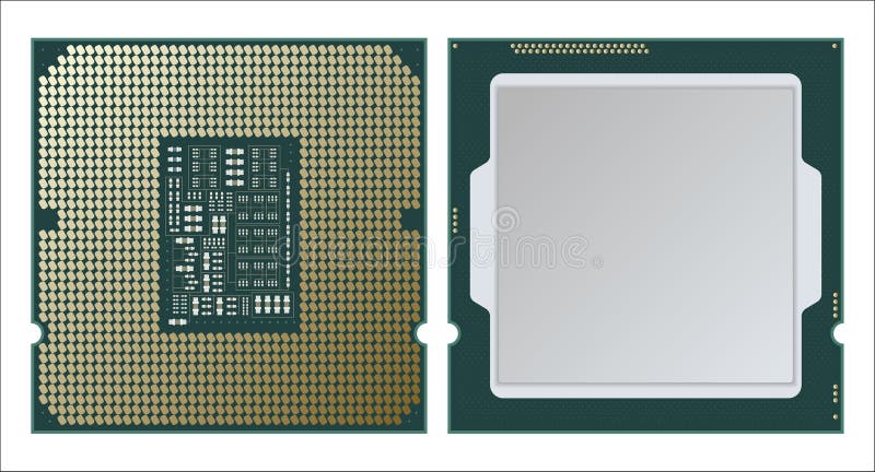 Chip CPU Design. Perfect for Illustrating Concepts Related To ...