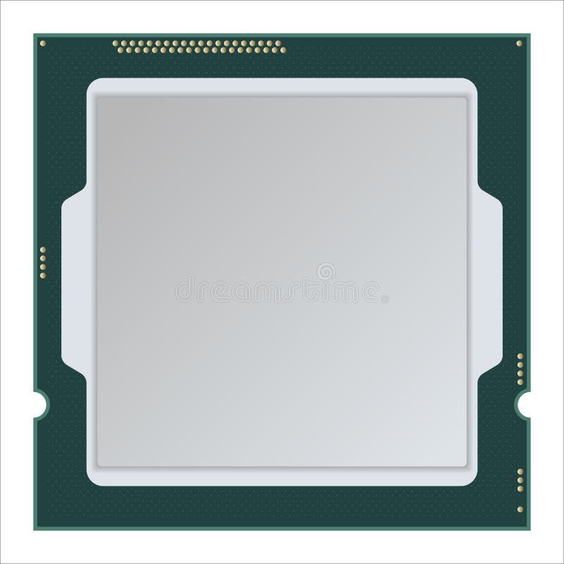 Chip CPU Design. Perfect for Illustrating Concepts Related To ...