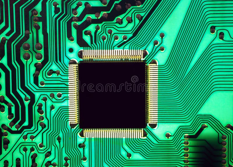 Chip and data busses stock image. Image of integrity - 277666481