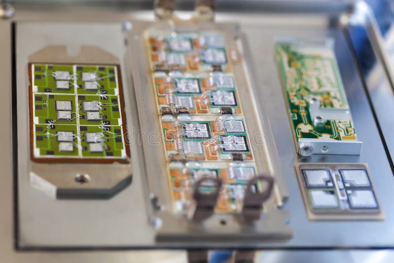 Chip Electronics Connector Technology Stock Photo - Image of ...