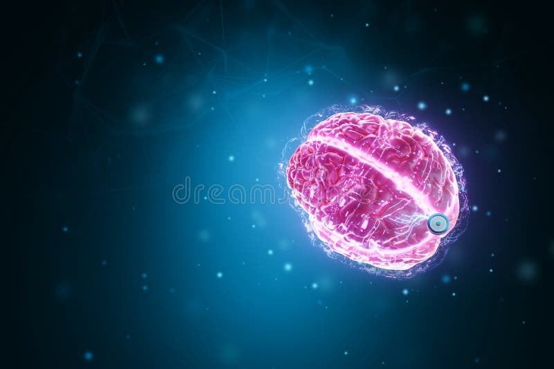 A Chip Implanted in the Brain, Neurotechnology, a Microprocessor ...