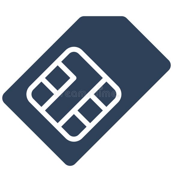 Chip, Integrated Chip Isolated Vector Icon that Can Be Easily Edited in ...