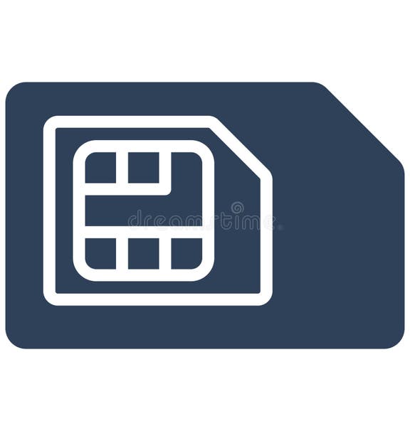 Chip, Integrated Chip Isolated Vector Icon that Can Be Easily Edited in ...