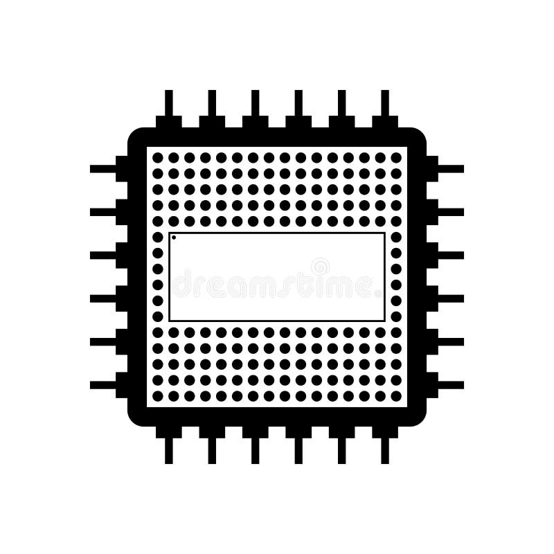Chip Isolated Minimal Icon. Processor Line Vector Icon for Websites and ... Chip Isolated Minimal Icon. Processor Line Vector Icon for Websites and ...