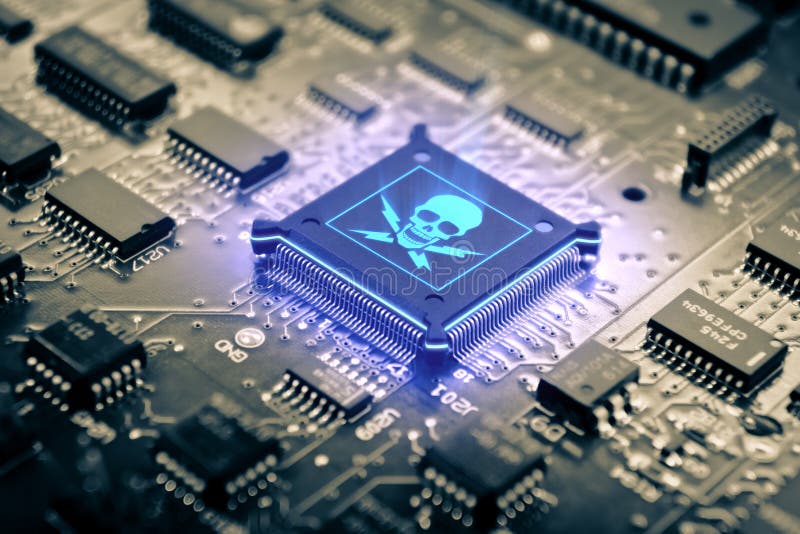 NSA computer chip editorial stock photo. Image of hacker - 51480538