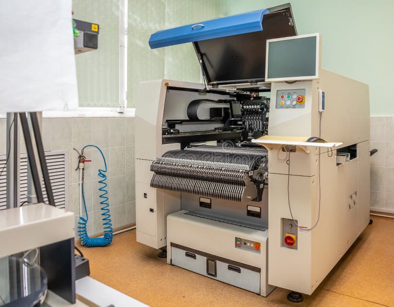 Chip Mounter. Automatic Machine for the Assembly of Chips on an ...