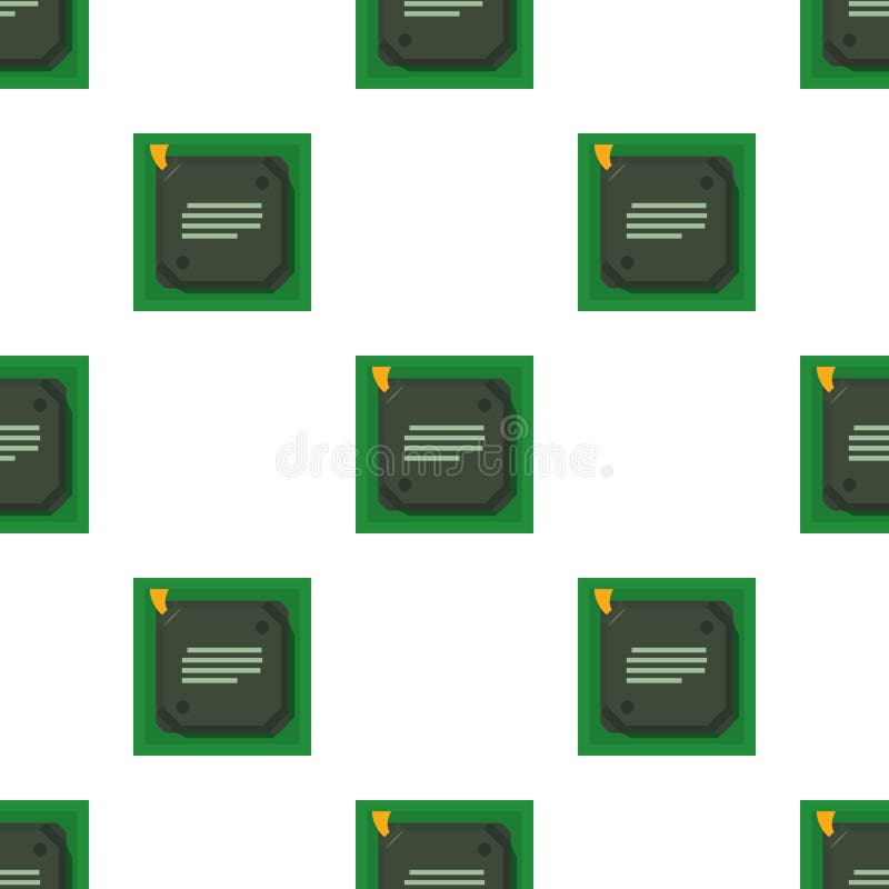 Chip Pattern Seamless Vector Stock Illustration - Illustration of ...