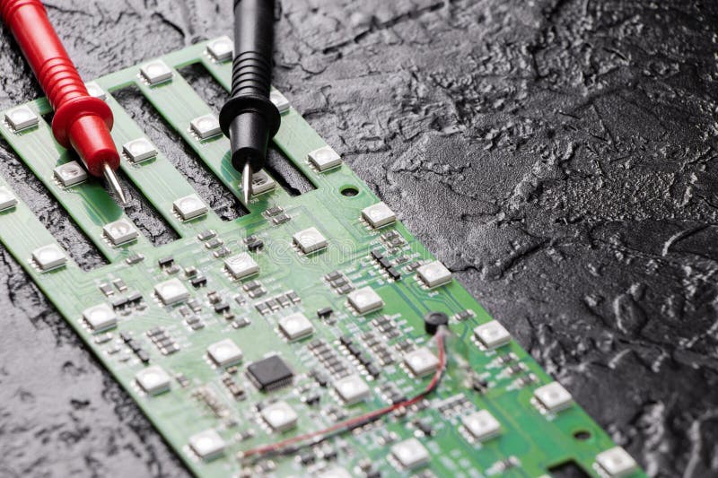 Chip Repair. the Master Tests the LEDs on the Microcircuit Using a ...