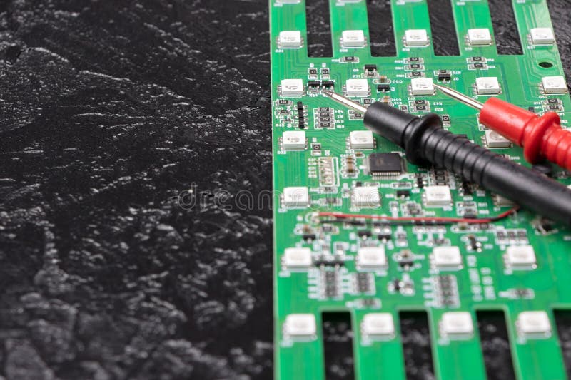 Chip Repair. the Master Tests the LEDs on the Microcircuit Using a ...