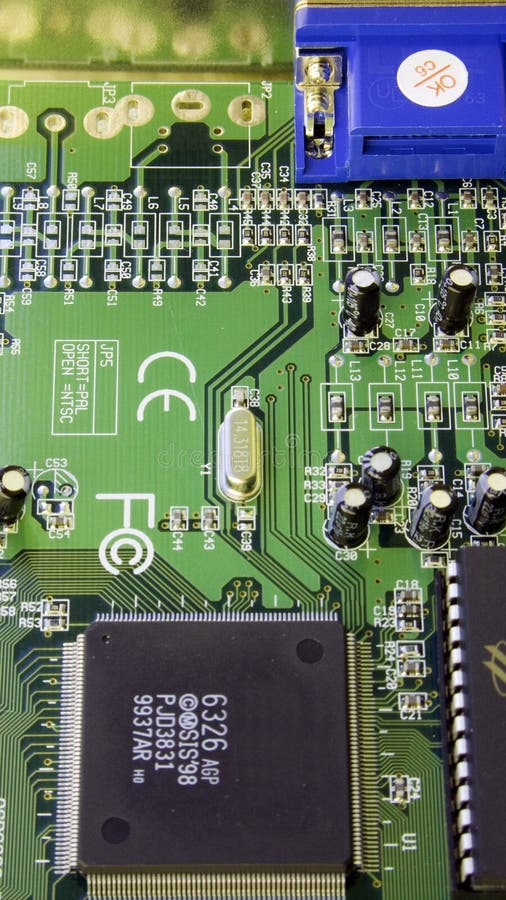 Chip set board editorial photo. Image of technology, boot - 1682146