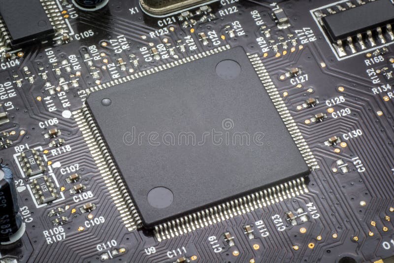 Chip set stock image. Image of electronic, information - 48723201