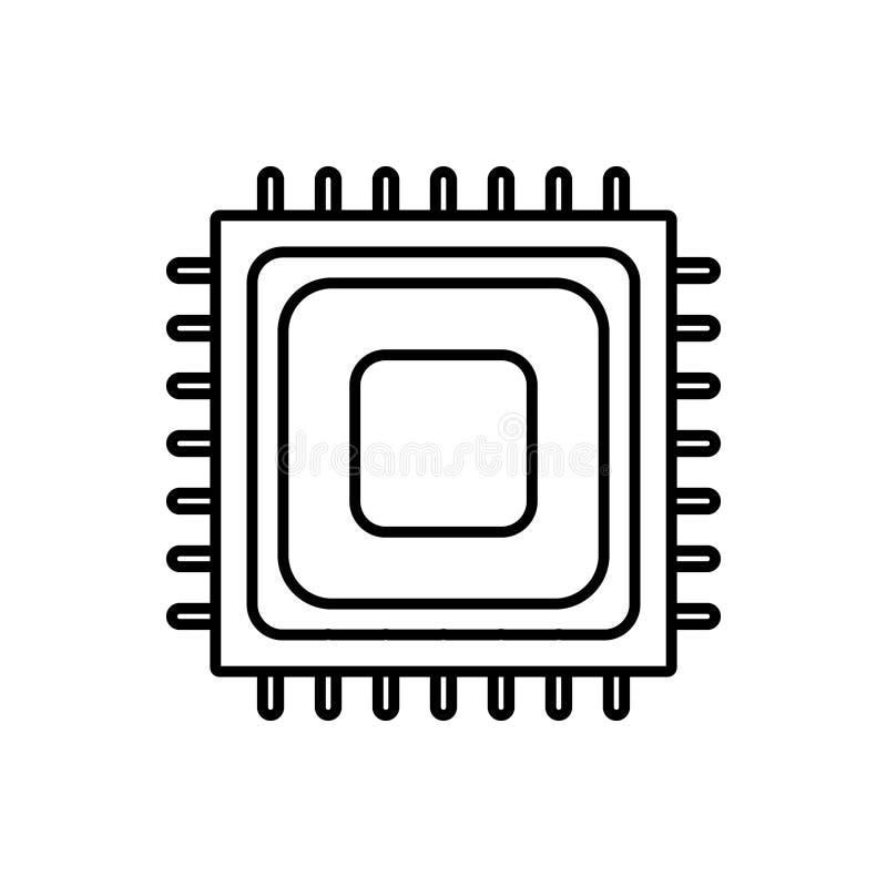 Chip Vector Icon Set. Microchip Illustration Symbol Collection. CPU ... Chip Vector Icon Set. Microchip Illustration Symbol Collection. CPU ...