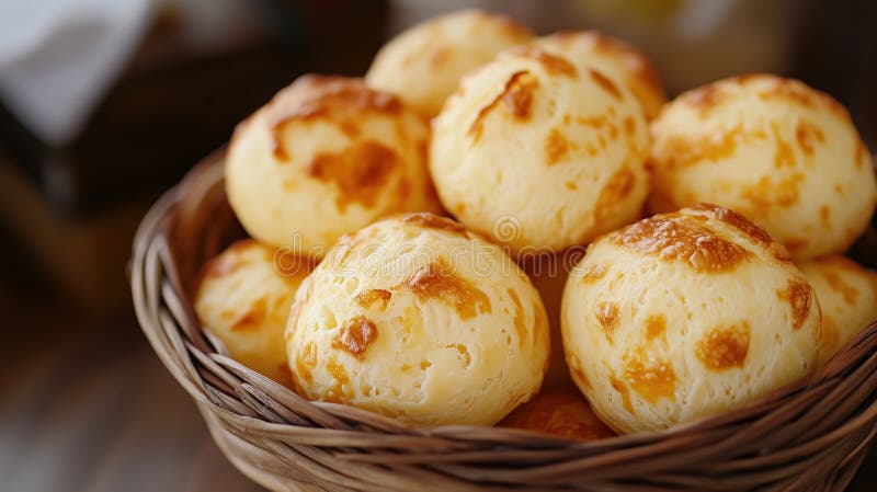 Chipa is a Brazilian Snack Cheese Bread Stock Image - Image of healthy ...