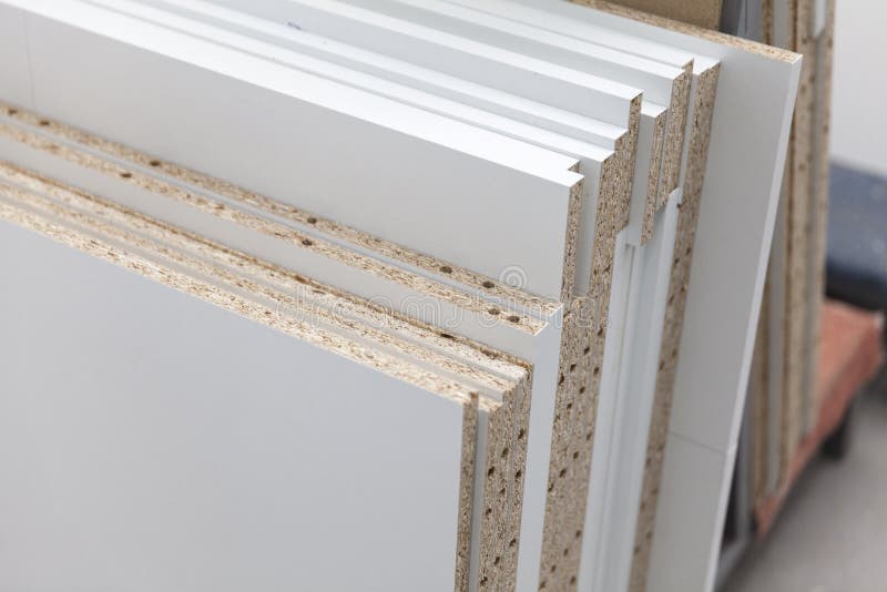 Chipboard of Different Texture Wood Stock Image - Image of texture ...