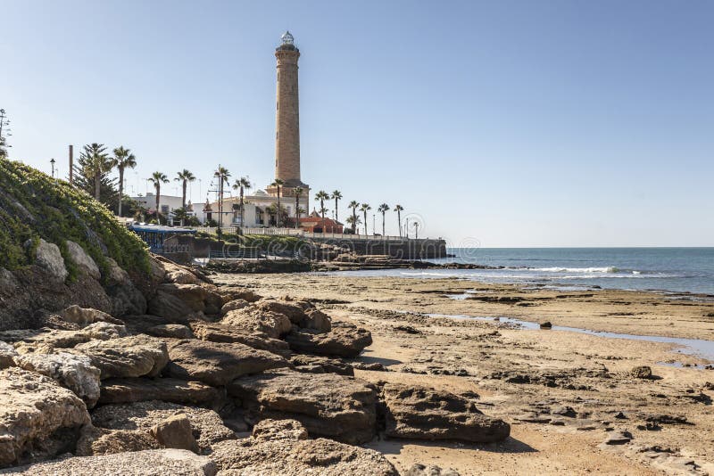 Chipiona,Andalucia,Spain. editorial stock photo. Image of province ...