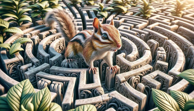 Chipmunk Navigating Stock Illustrations – 13 Chipmunk Navigating Stock ...