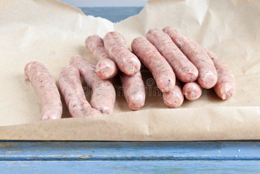 Chipolatas stock image. Image of beef, cholestrol, ingredient - 45392845