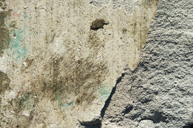 Chipped concrete surface stock photo. Image of damage - 98841818