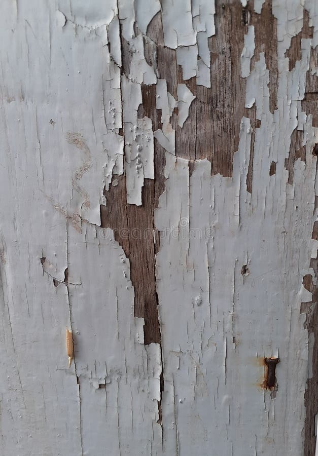 Chipped Paint Steel Plate Oxidation Scar Stock Image - Image of paint ...