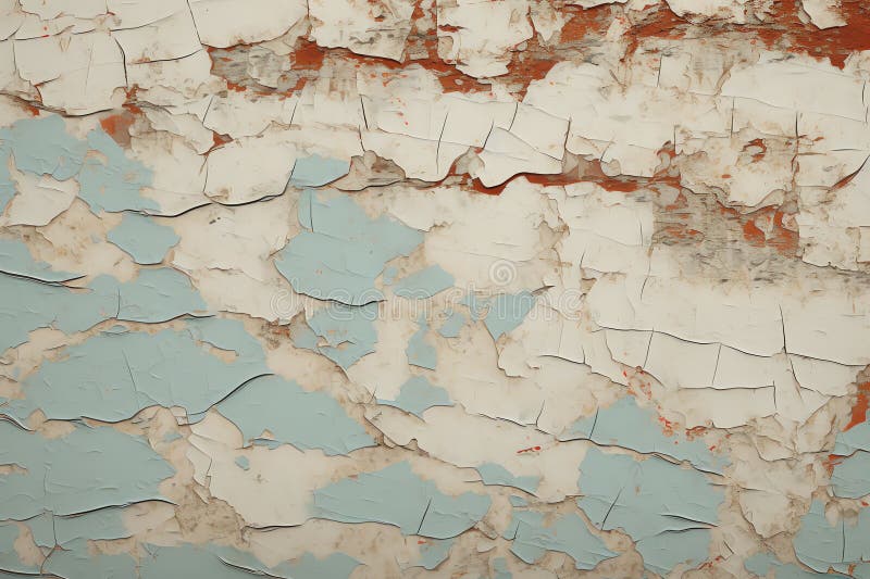 Chipped Paint wall texture stock illustration. Illustration of ...
