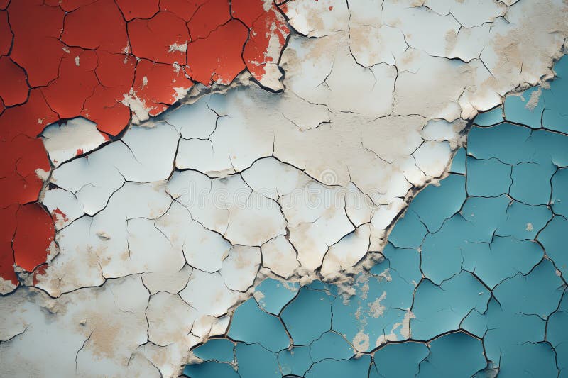 Chipped Paint wall texture stock illustration. Illustration of ...