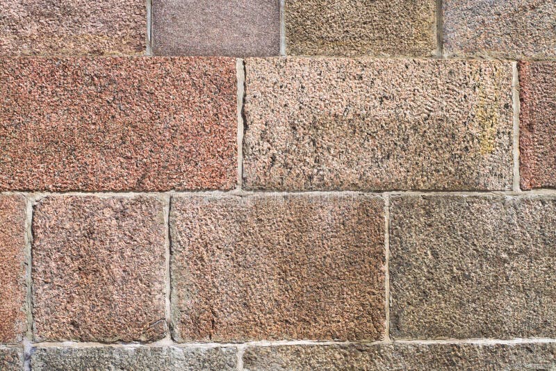 Chipped Stone Wall Background Stock Image - Image of natural, block ...