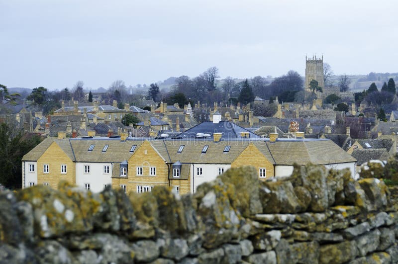 Chipping Campden in UK stock image. Image of season, grey - 25680705