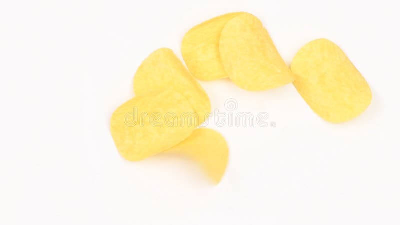Chips are Blown Away by the Wind. Stock Video - Video of crunchy ...