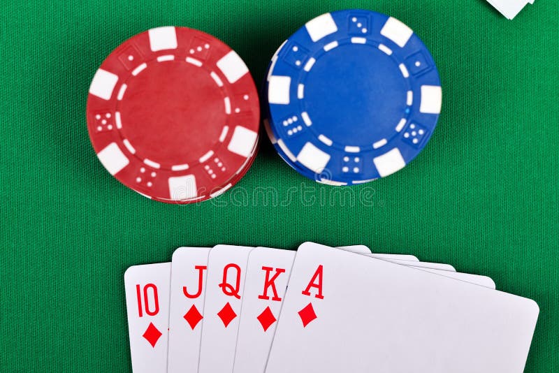 Chips and cards stock photo. Image of jackpot, financial - 58297324