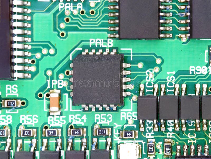 Chips and components stock photo. Image of digital, internet - 28426992