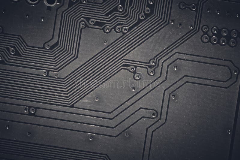 Chips and Electronic Components Closeup. Background for Web Design ...